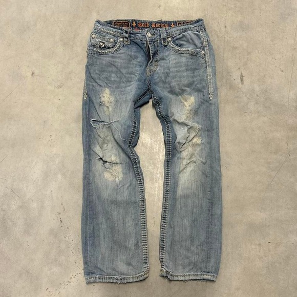 RockRevival | Jeans | Y2k Rock Revival Distressed Style Jeans | Poshmark